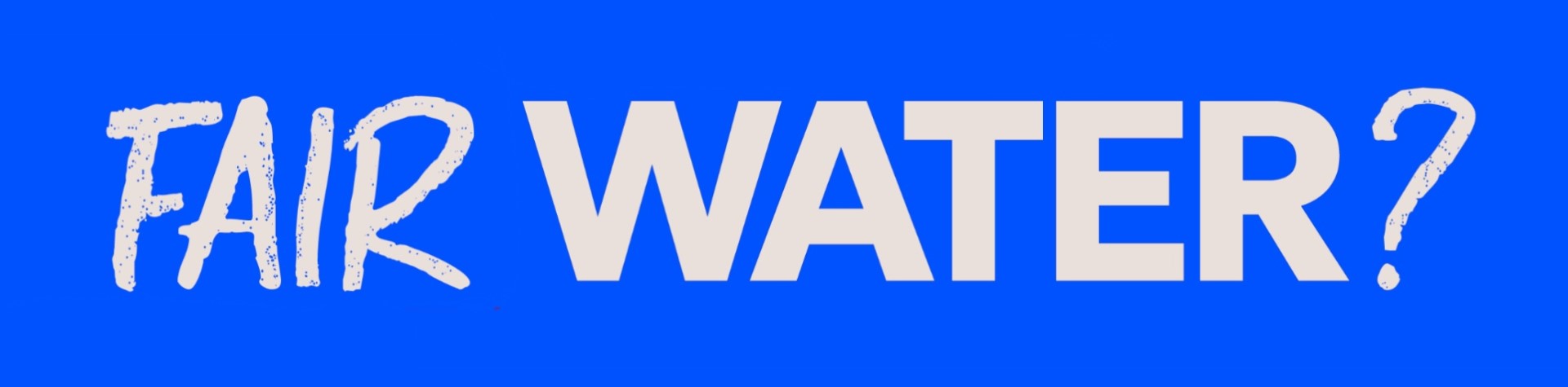 Fair Water - The Oxford Magazine