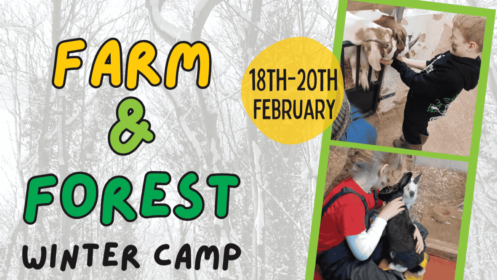 February half-term Farm & Forest Winter Camp - The Oxford Magazine