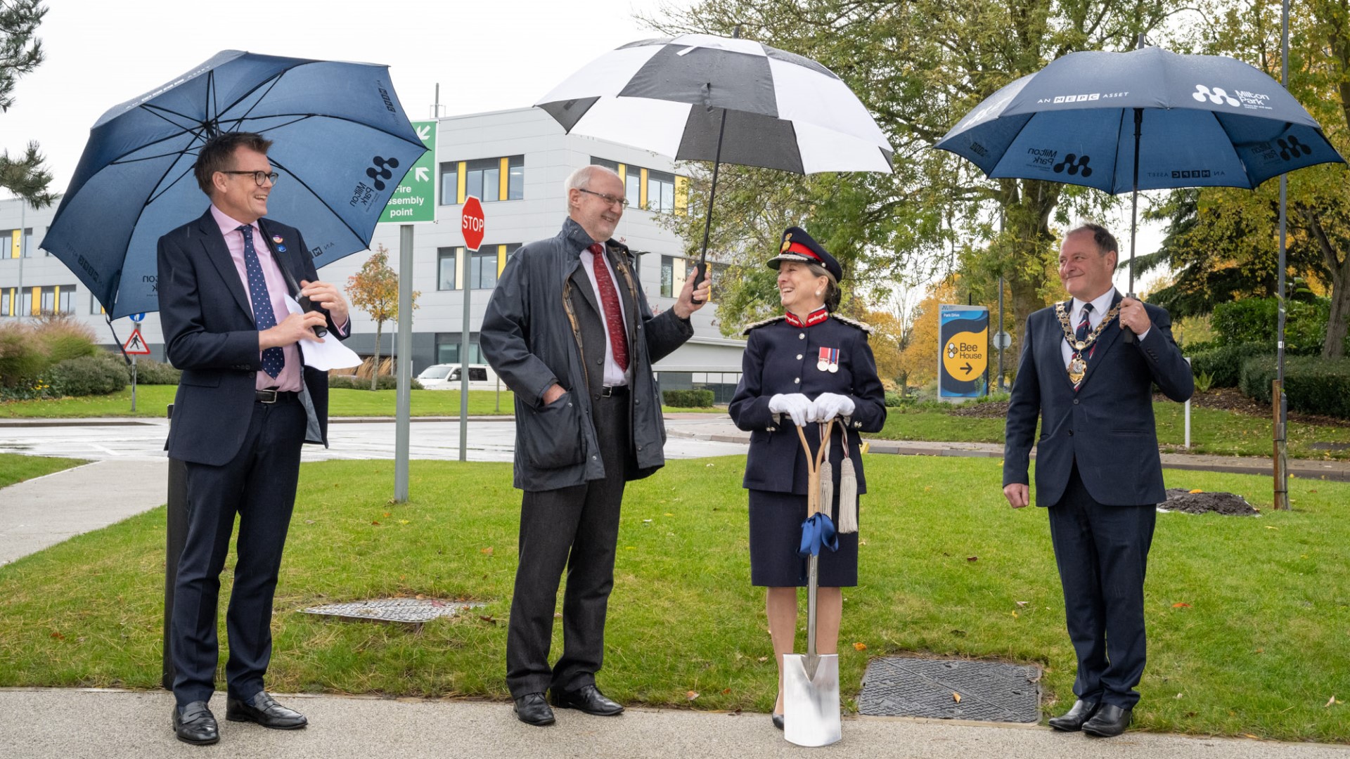 ‘Milton Wonder’ sapling planted at Milton Park on HM King’s birthday ...